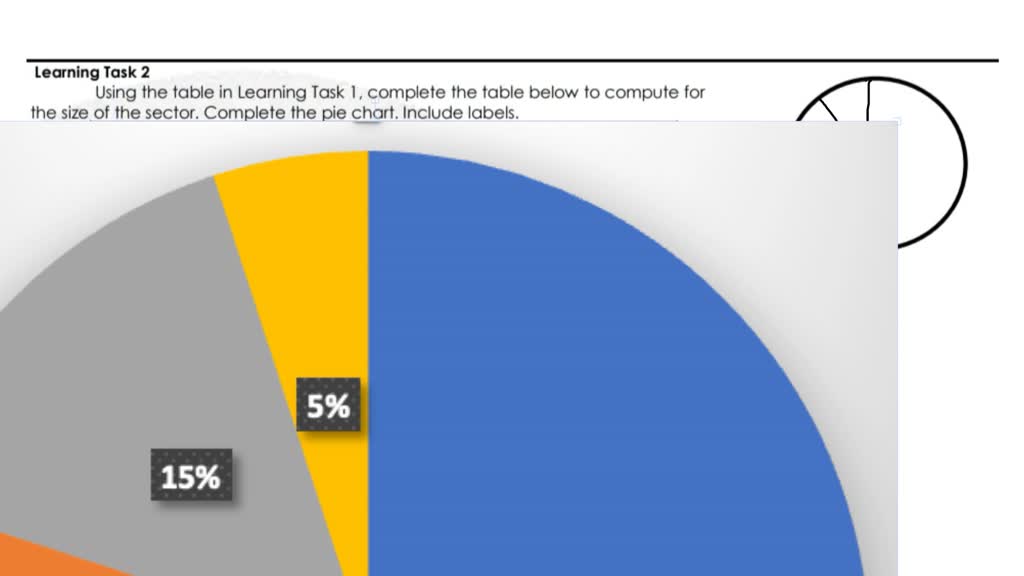 SOLVED: Text: Learning Task 2 Week4 Complete the table below to compute for the size of the ...