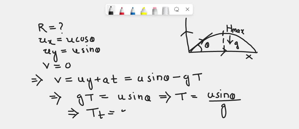 SOLVED: b) Explain how, using kinematic equations, how you can ...