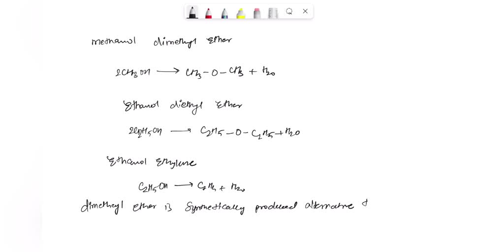 SOLVED: A reactor effluent stream contains 45 mole% dimethyl ether (DME ...