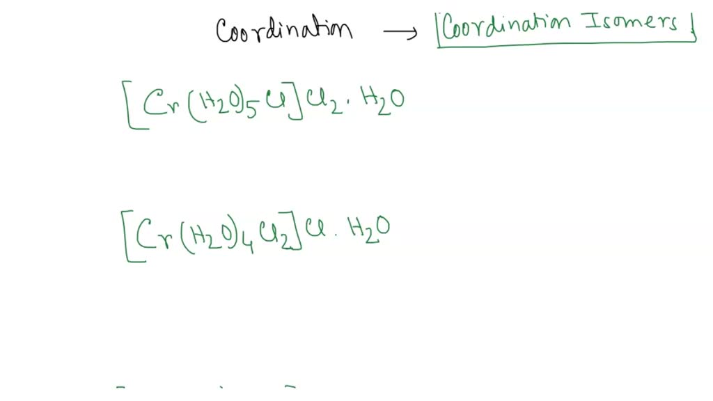 SOLVED: SKT3023 Inorganic Chemistry II A unique property of transition ...