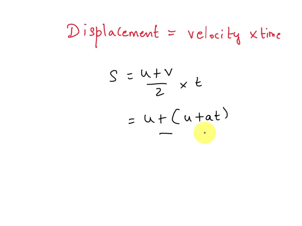 SOLVED: Derive the Equations of Motion when Acceleration given as a ... SOLVED: Derive the Equations of Motion when Acceleration given as a ...