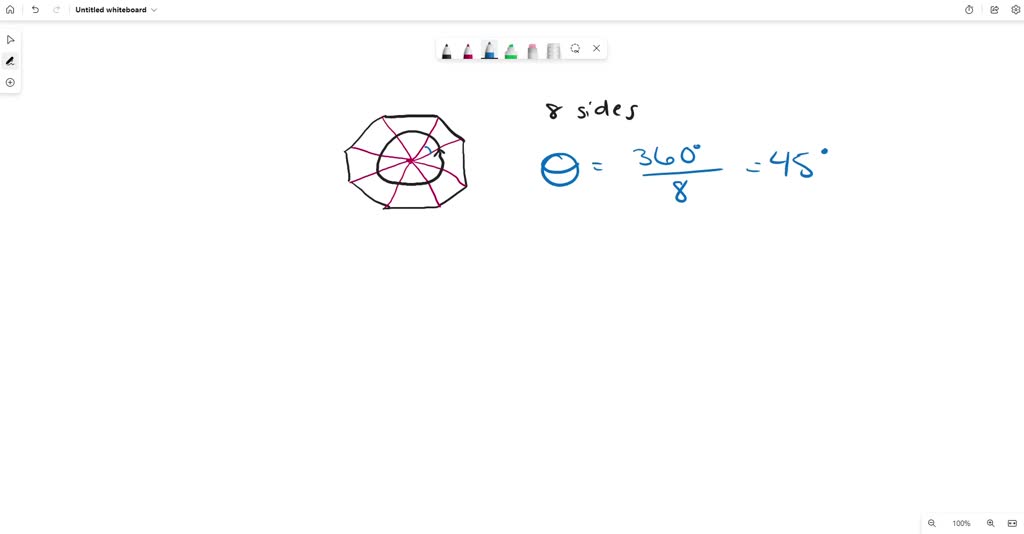 SOLVED: Given a regular octagon, find the measures of the angles formed ...