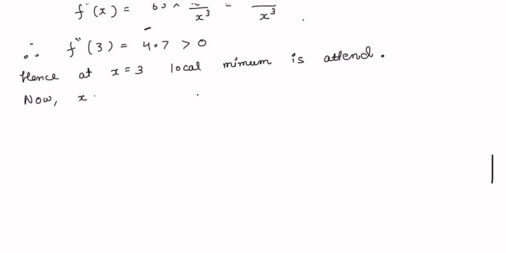 Solved The Functionf2 2748x3has One Local Minimum And One Local Maximum This Function Has A