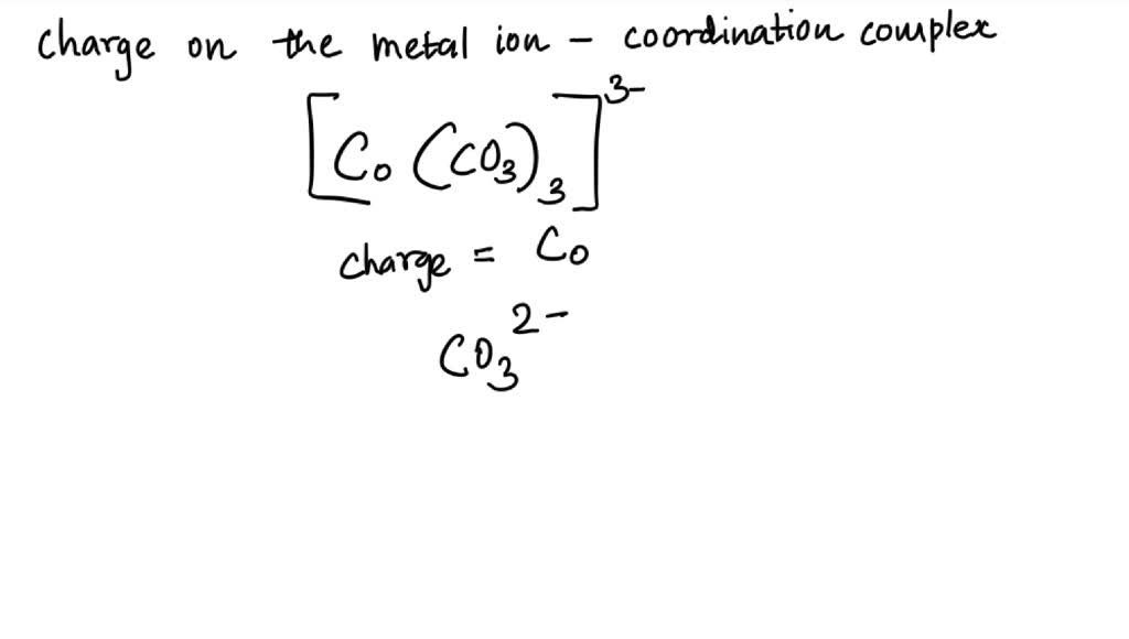 SOLVED: the coordination complex,(cu(oH2)6)2+ has one unpaired electron