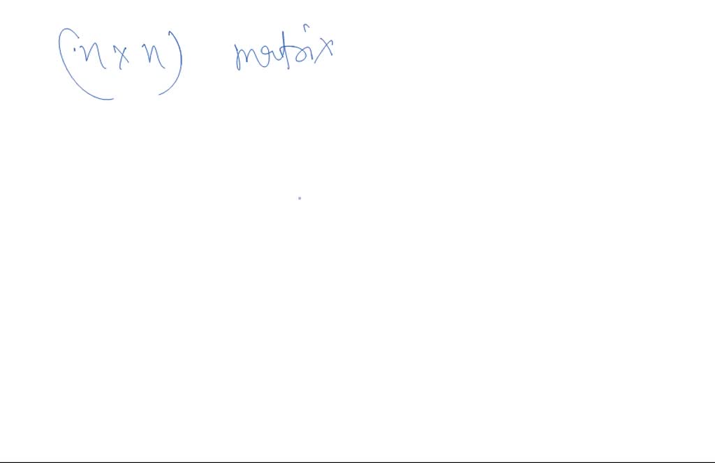 Solved The Operation Count Of Solving An Upper Or Lower Triangular 9675