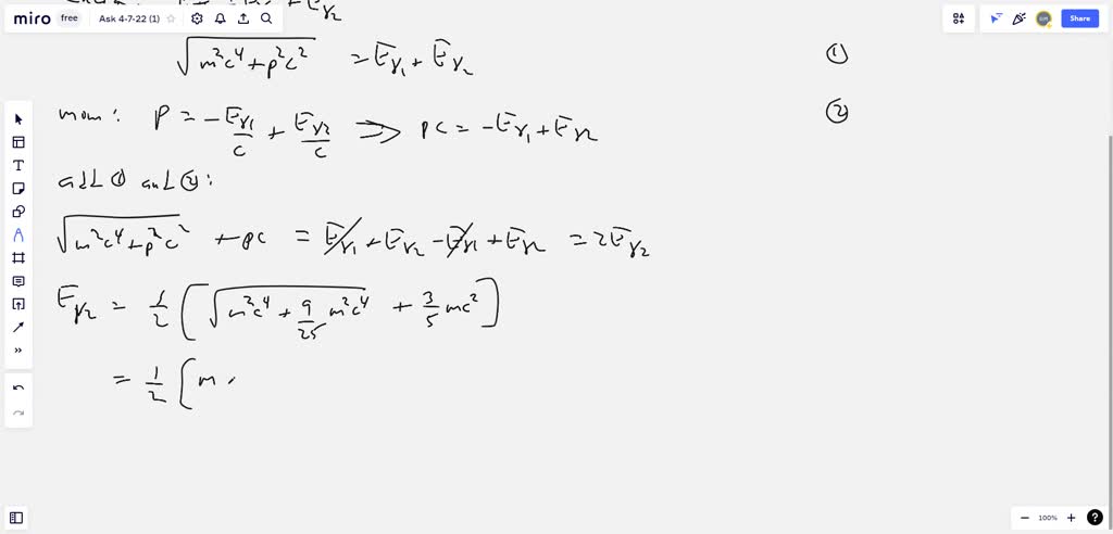 SOLVED: A neutral pion at rest decays into two photons according to the ...