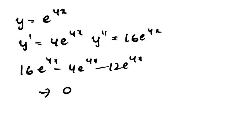SOLVED: In Problems 23, 24, 25, 26, 27, 28, 29, and 30, verify that the ...