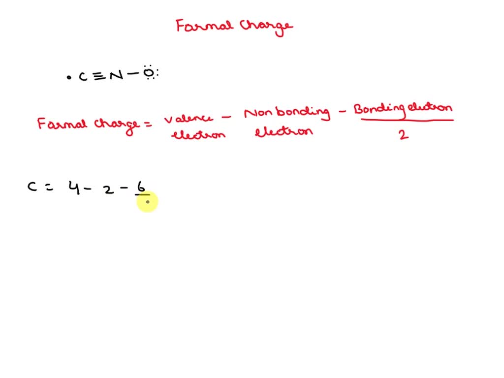 SOLVED: Determine the formal charges on the highlighted atoms. If an ...