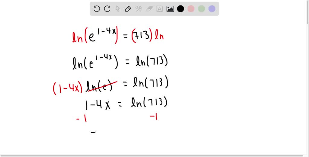 SOLVED: Solve the following exponential equation. Express the solution set in terms of natural ...