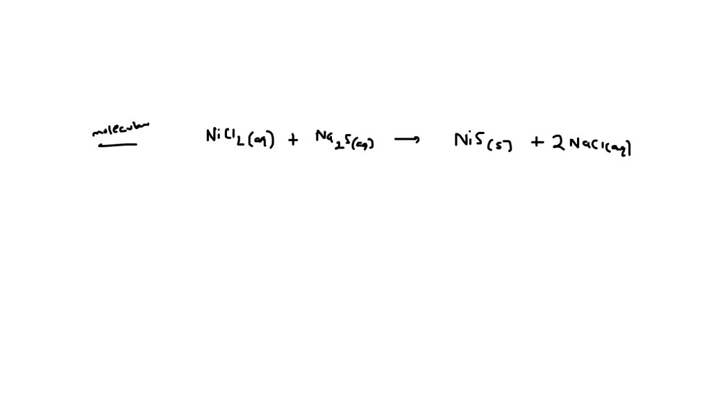 SOLVED: Write the balanced COMPLETE ionic equation for the reaction when CoSO4 and Pb(NO3)2 are ...