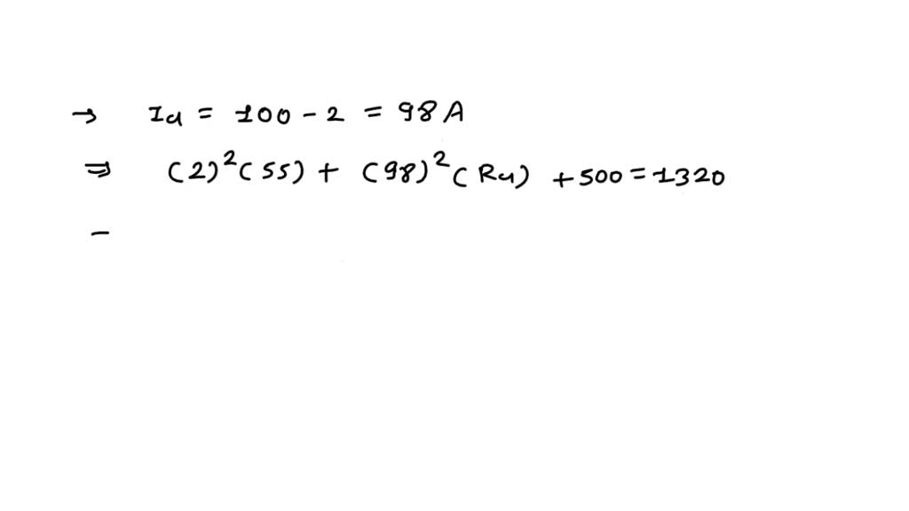 SOLVED: A 110-V shunt generator has a full-load current of 100 A, shunt ...