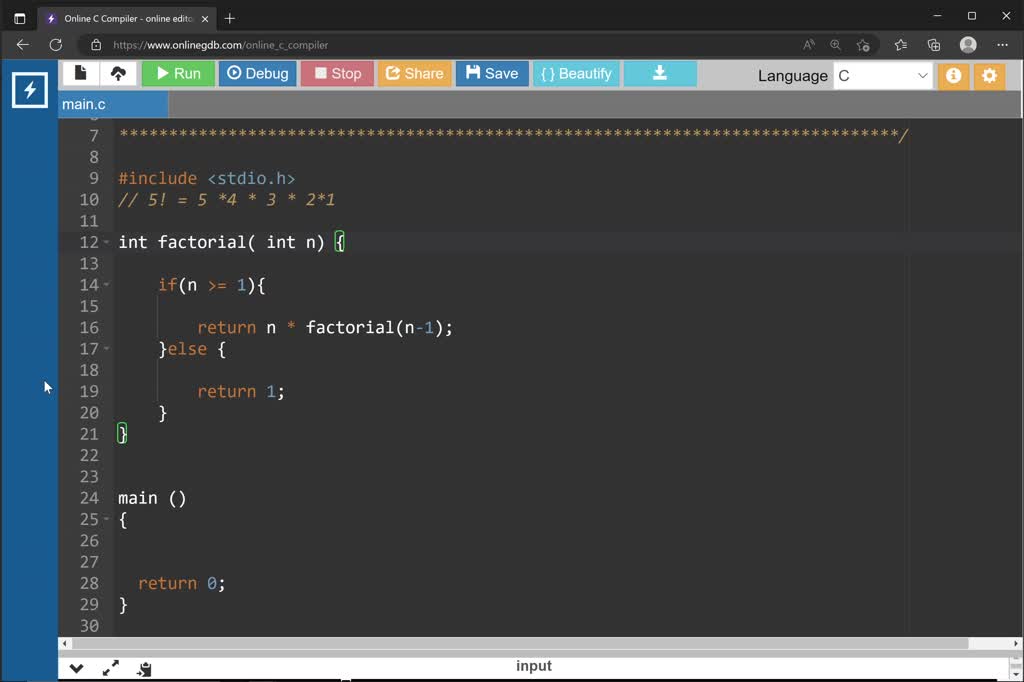 SOLVED: Write an ALP to find factorial of a number 04h and store the ...