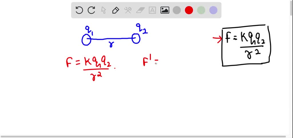 SOLVED: 5. Two charged objects attract each other with a certain force. If the charges on both ...