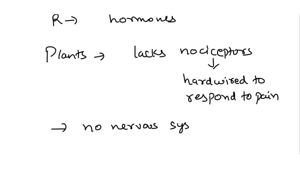 SOLVED: Assertion- Plants lack a nervous system, but they do coordinate. Reason- This is because ...