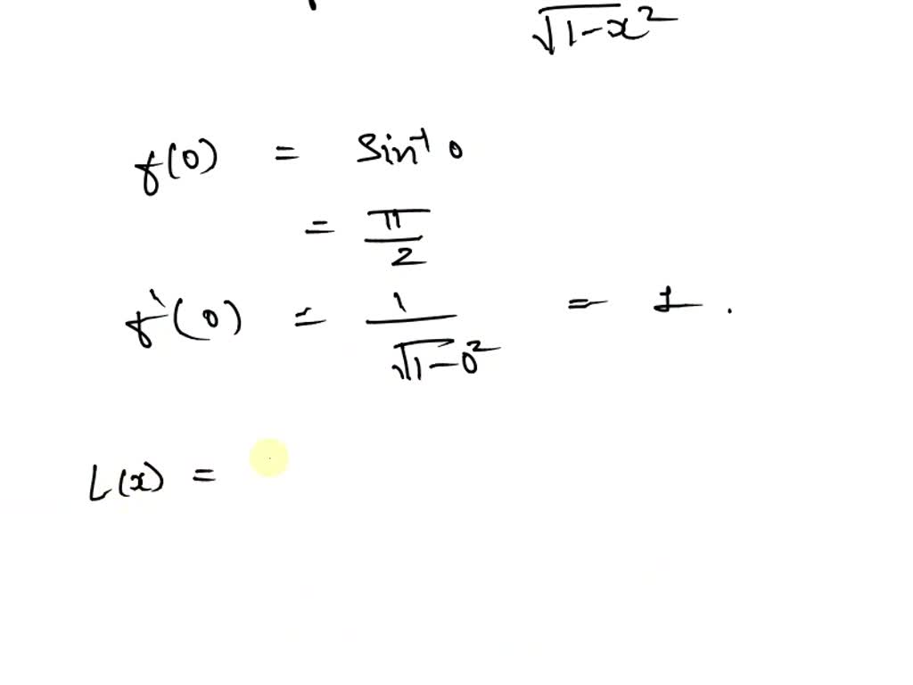 Solved Verify The Given Linear Approximation At A 0 Then Use A Graphing Calculator Or 0633