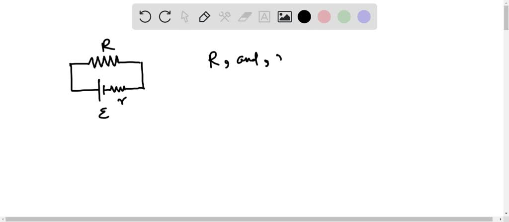 SOLVED: What is the net resistance of the circuit connected to the ...