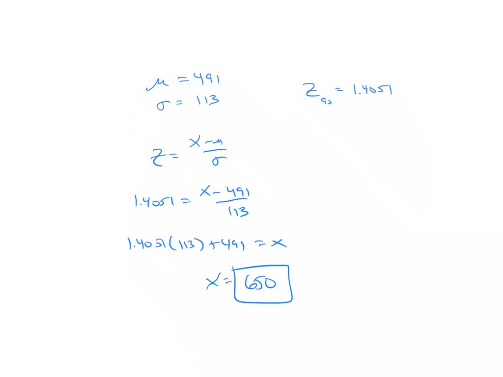 SOLVED: Question (2 points) SAT Writing scores are normally distributed ... SOLVED: Question (2 points) SAT Writing scores are normally distributed ...