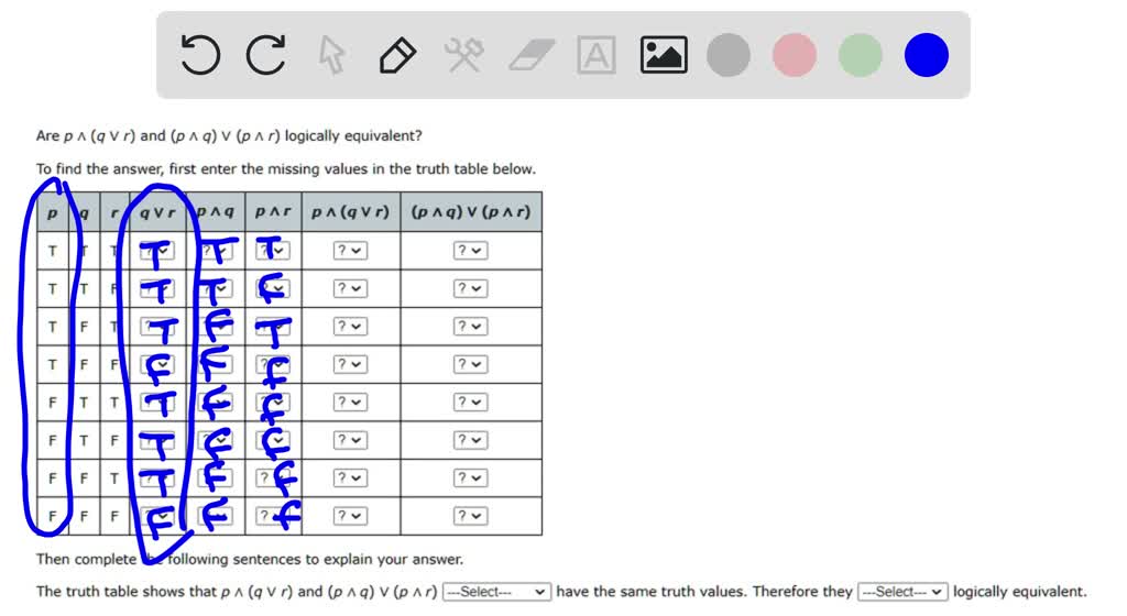 SOLVED Are The Following Statement Forms Logically Equivalent PV Q P