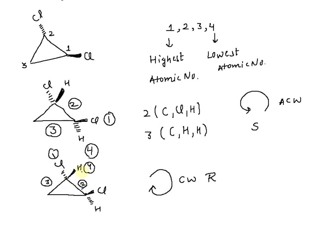 SOLVED: Identify the absolute configuration of the chirality centers ...