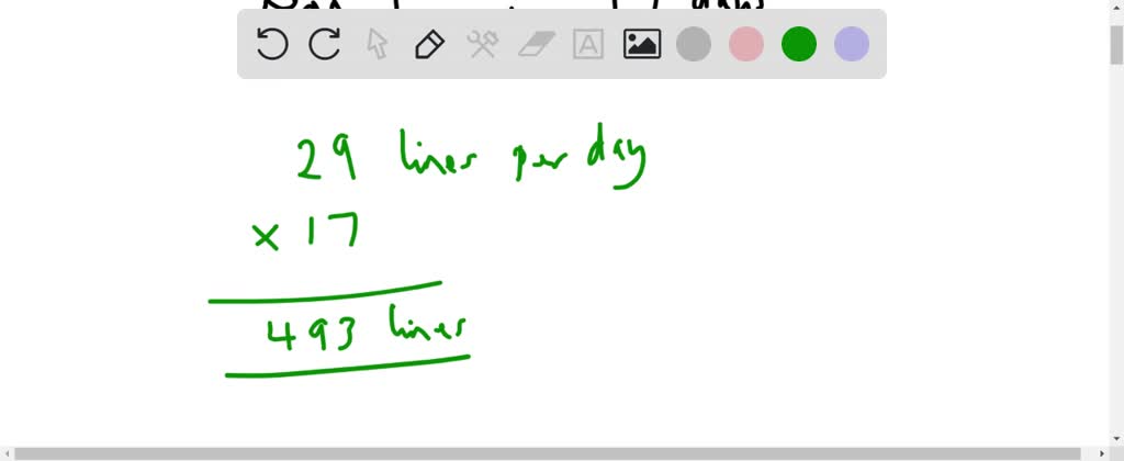 Solved A Programmer Writes 500 Lines Of Computer Code In 17 Days Must There Have Been At 