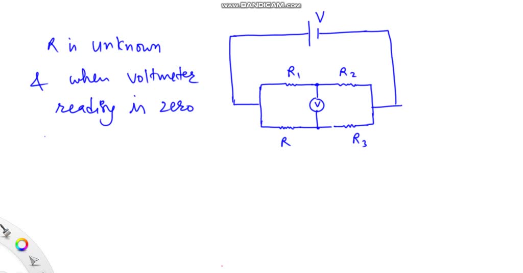 SOLVED: An experimental setup designed to measure the resistance of an unknown resistor R using ...