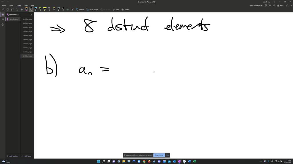 SOLVED: How many distinct elements are there in the following infinite sequence: +4, +6, +49, *6