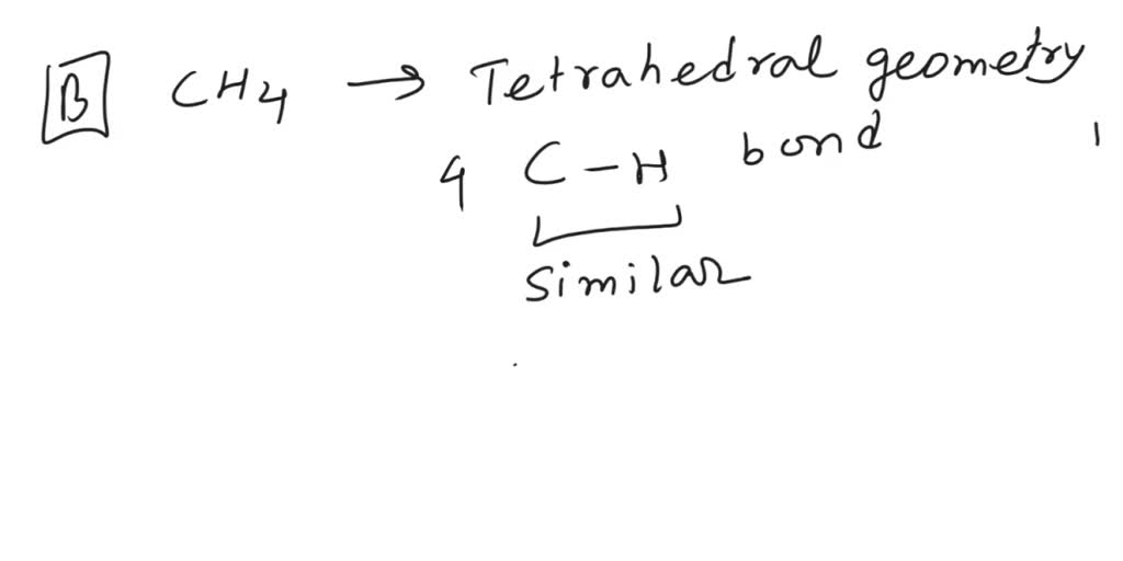 SOLVED: Which of the following molecules would you expect to possess a ...