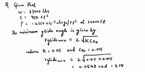 11.4. Consider the executive jet aircraft in steady level...