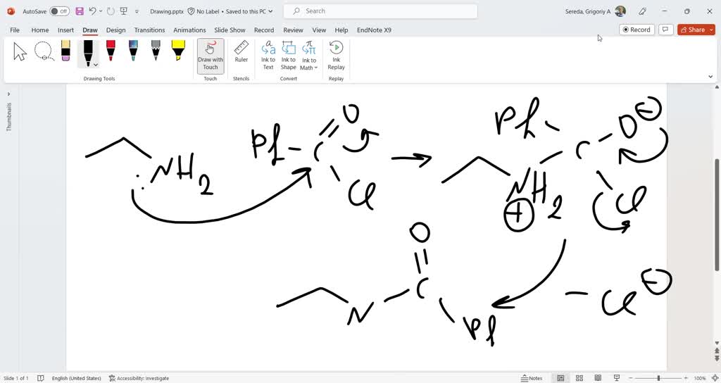 SOLVED: Draw the mechanism of the reaction of ethylamine with benzoyl ...