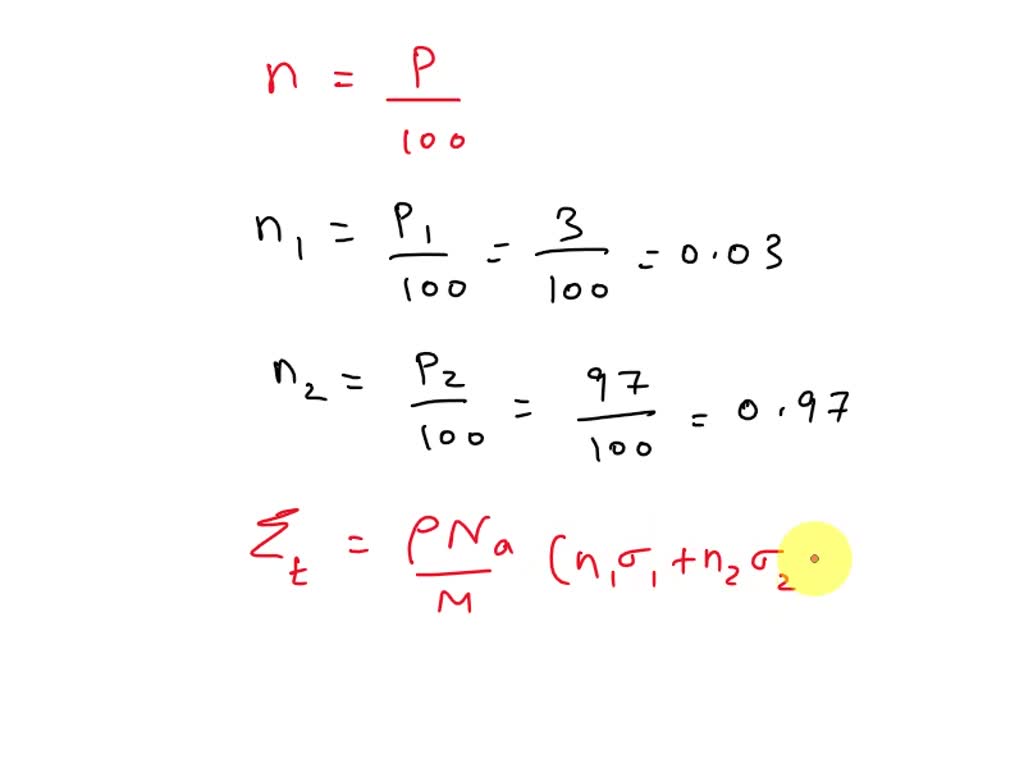 SOLVED: Calculate the macroscopic absorption cross-section of uranium ...