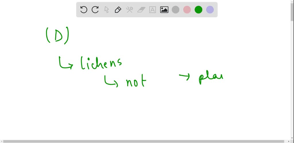 SOLVED: Which of the following statements is false? In a lichen, the ...