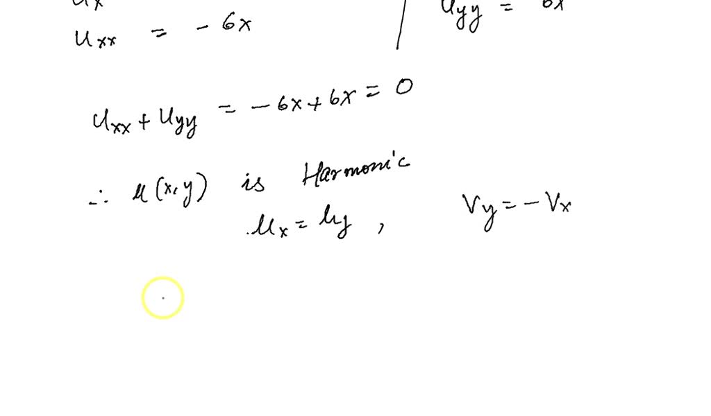 SOLVED: 7.9 A harmonic function of the form Pn(x,y) = âˆ‘(i,j-i) y^j x ...