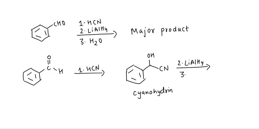 SOLVED: What is the product of the following reaction? NaCN + H2O â ...