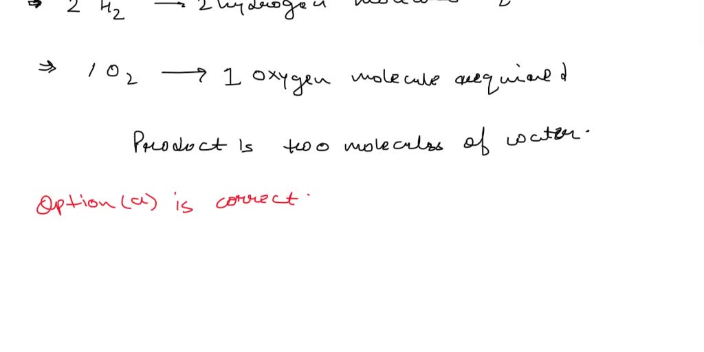 Solved Which Statement About The Following Chemical Reaction Is Not