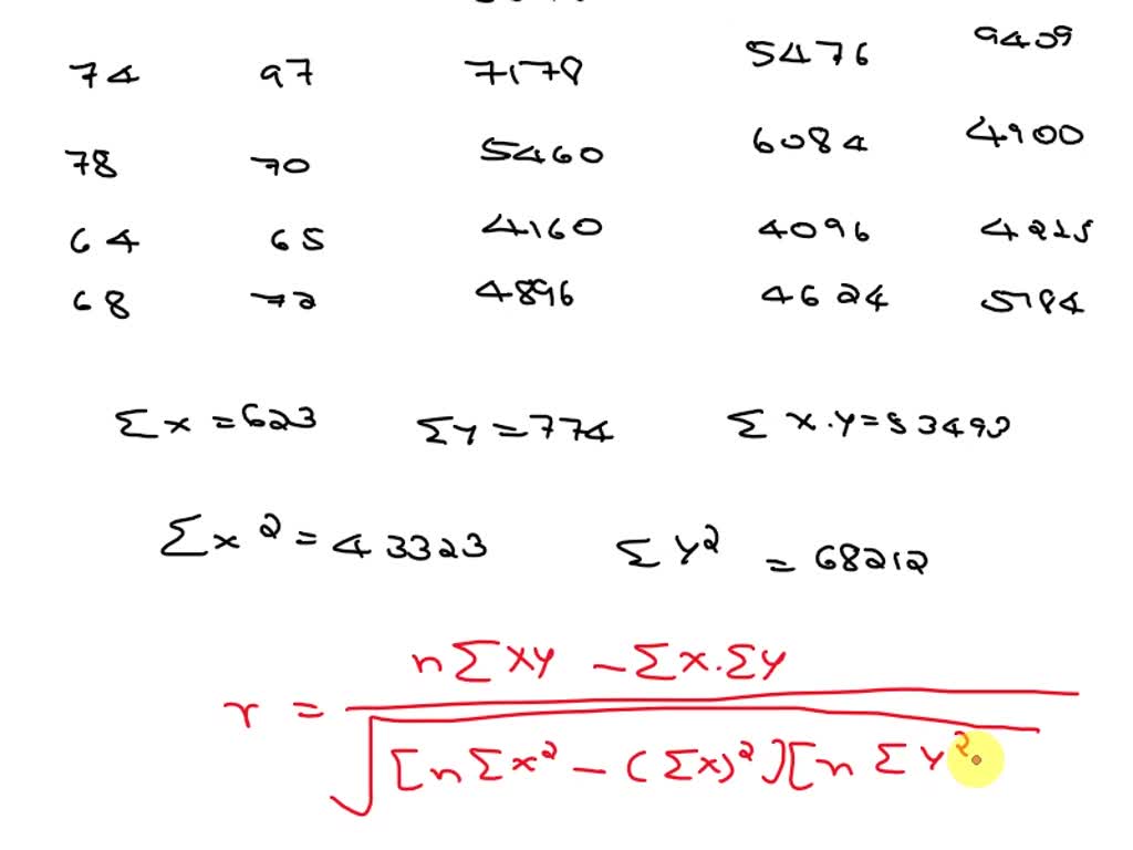 SOLVED: 3. A researcher conducts a study to determine whether there is a linear relationship ...