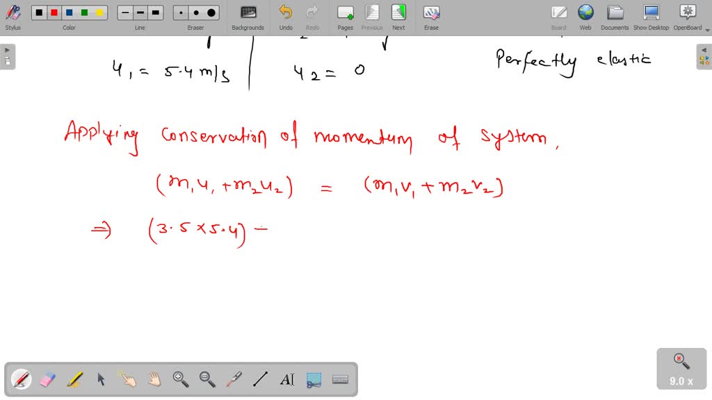SOLVED: Two balls collide in a perfectly elastic collision. Ball has ...