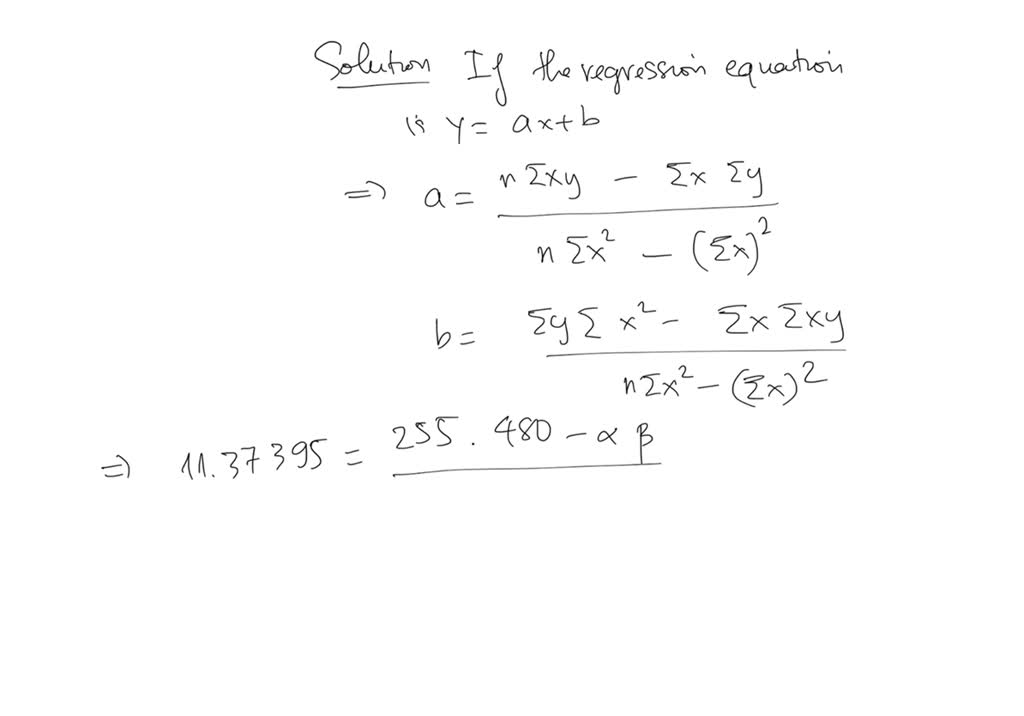 Solved Calculate Correlation Coefficient
