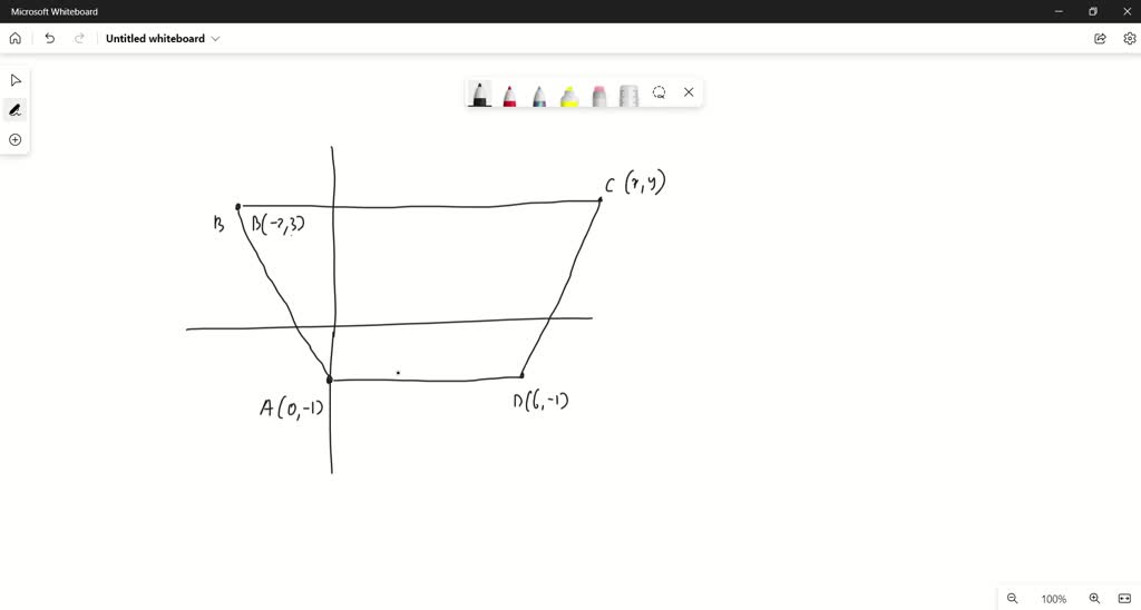 SOLVED: Trapezoid ABCD is graphed in the standard 6) coordinate plane ...