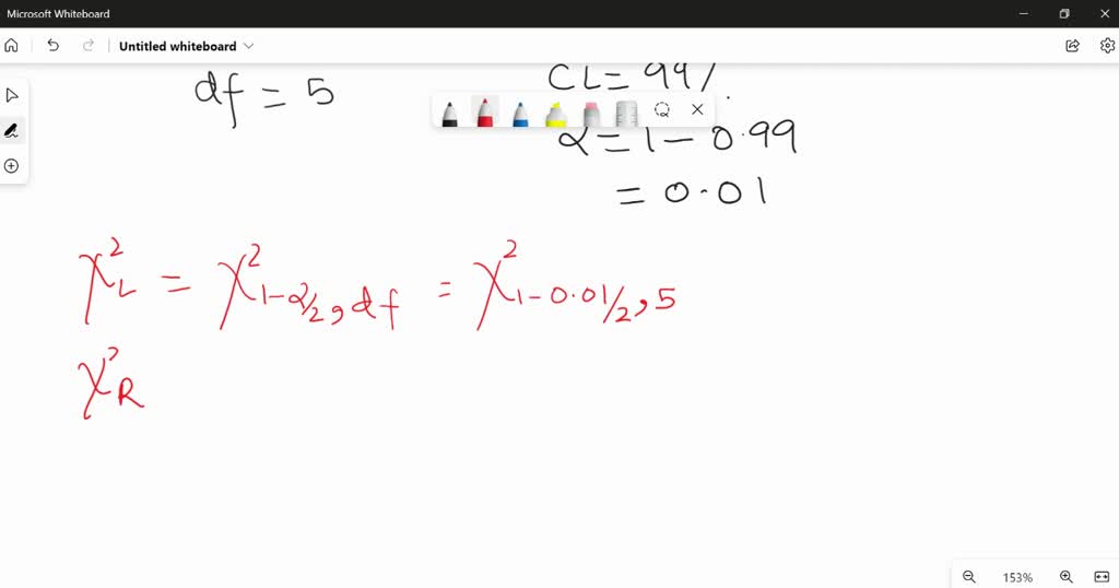 SOLVED: Complete the following table for χ² critical values, using Excel or your Chi-square ...