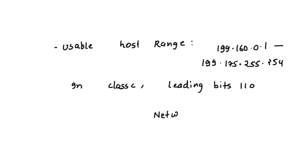 SOLVED: Subnet mask would allow for this? Also, how would you build out ...