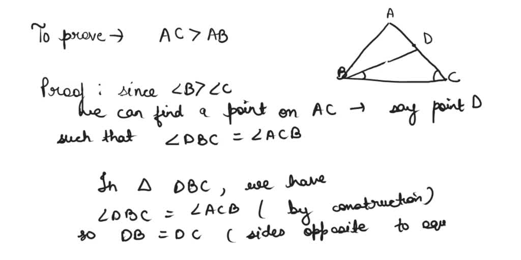 SOLVED: Proposition 4.5 states that in a triangle, the greater angle ...