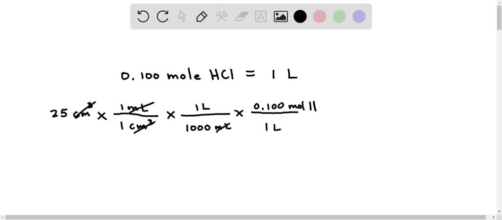 SOLVED: How do I calculate the concentration of the HCl for each trial?