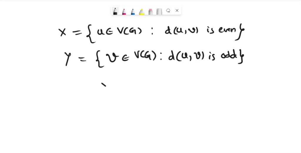 SOLVED: Discrete Mathematics: Prove that an undirected graph has an ... SOLVED: Discrete Mathematics: Prove that an undirected graph has an ...