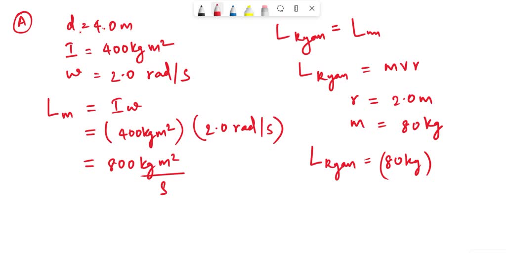 SOLVED: A 4.0 m diameter playground merry- go-round with rotational ...