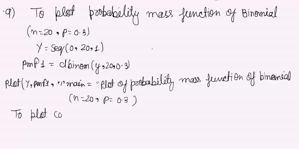 SOLVED: Use the R-functions dbinom(), dnorm(), and pbinom(), pnorm() to ...