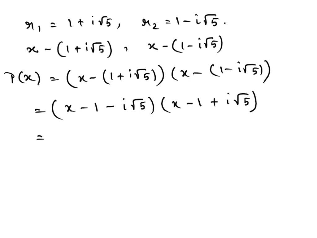 Solved Find A Polynomial With Integer Coefficients That Satisfies The Given Conditions P Has 