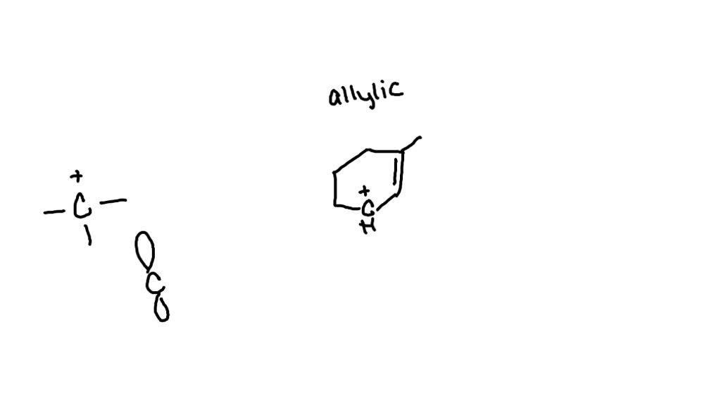 SOLVED: Draw all resonance structures of the carbocation shown below. 1 ... SOLVED: Draw all resonance structures of the carbocation shown below. 1 ...