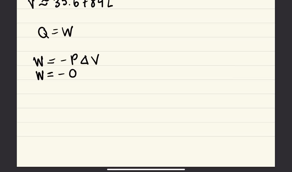 SOLVED: Calculate the final volume of one mole of an ideal gas at 0deg C and 1atm pressure ...