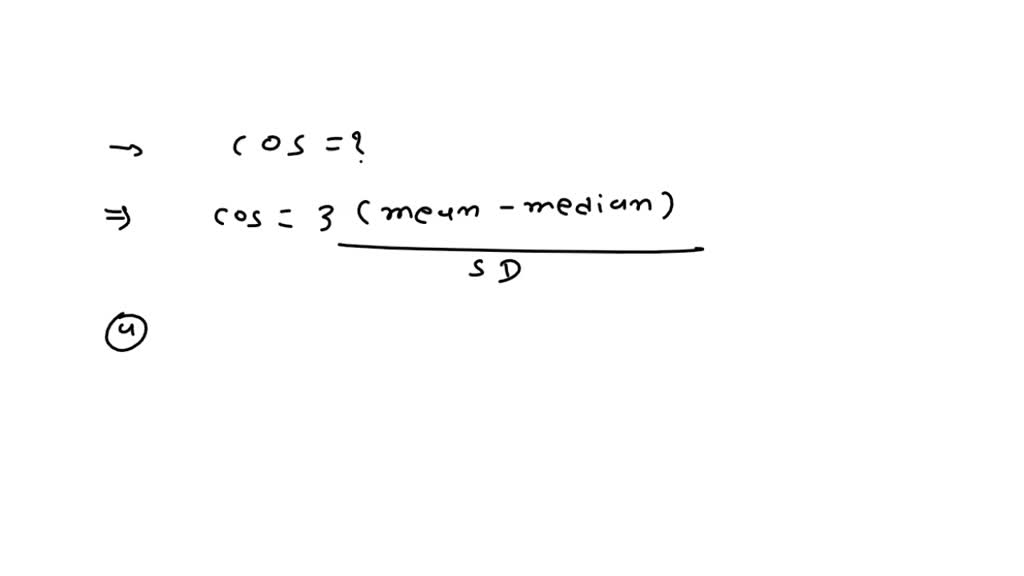 Determine the coefficient of skewness using the software method, (Round your answer t0 3 decimal ...