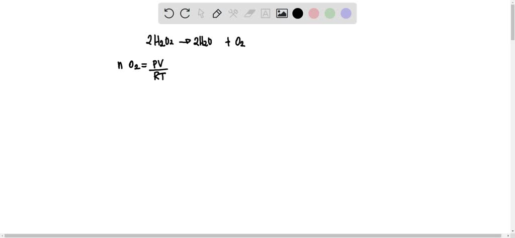 SOLVED: How many moles of O2 were produced in a decomposition reaction ...